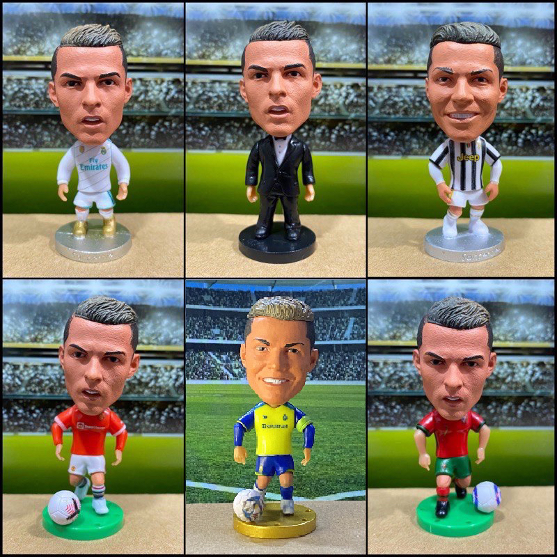 Ronaldo Ball Action Figure Soccerwe Brand Miniature Cristiano ...