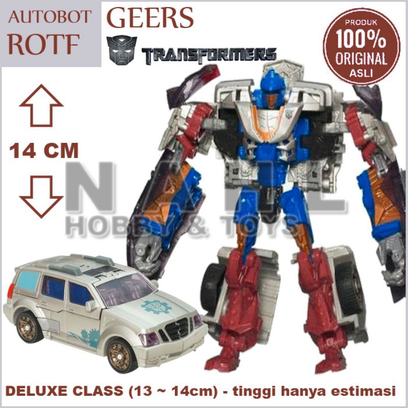 Robot Transformers ROTF Autobot Gears - Deluxe Class Original Hasbro ...