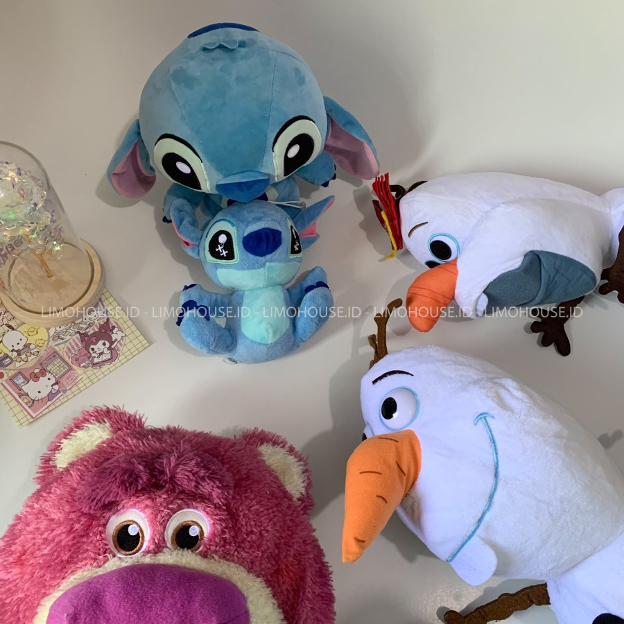 Lotso Stitch Olaf Disney Sega Original Doll | Shopee Singapore