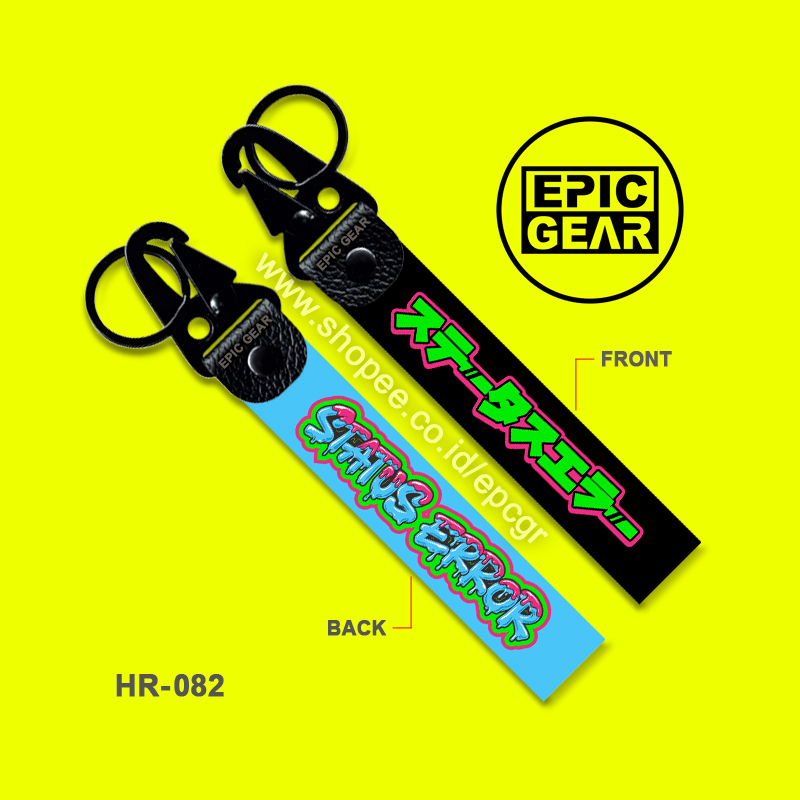 GANTUNGAN HIGH QUALITY KEYCHAIN STATUS ERROR PREMIUM LOGO KEYCHAIN CAR ...