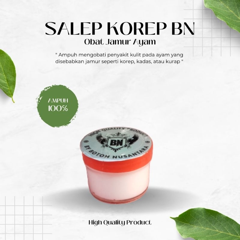 Korepbn+ Effective BN Chicken Korep Ointment Treat Wild Chicken Lizard ...