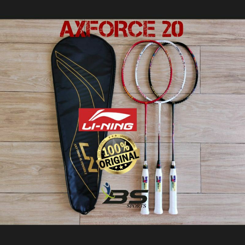 Lining AXFORCE 20 AX FORCE 20 BADMINTON RACKETS ORIGINAL | Shopee Singapore
