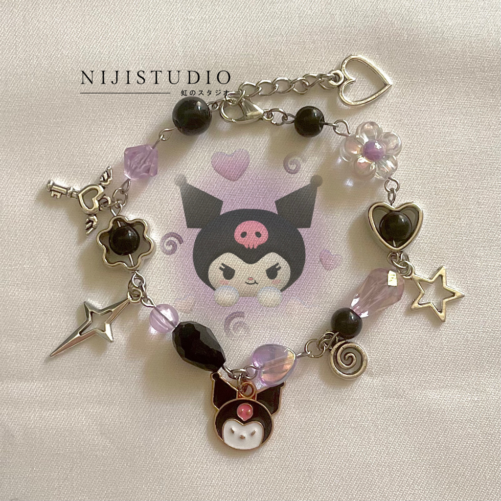 Sanrio bracelet inspired kuromi melody cinnamonroll pompompurin ...