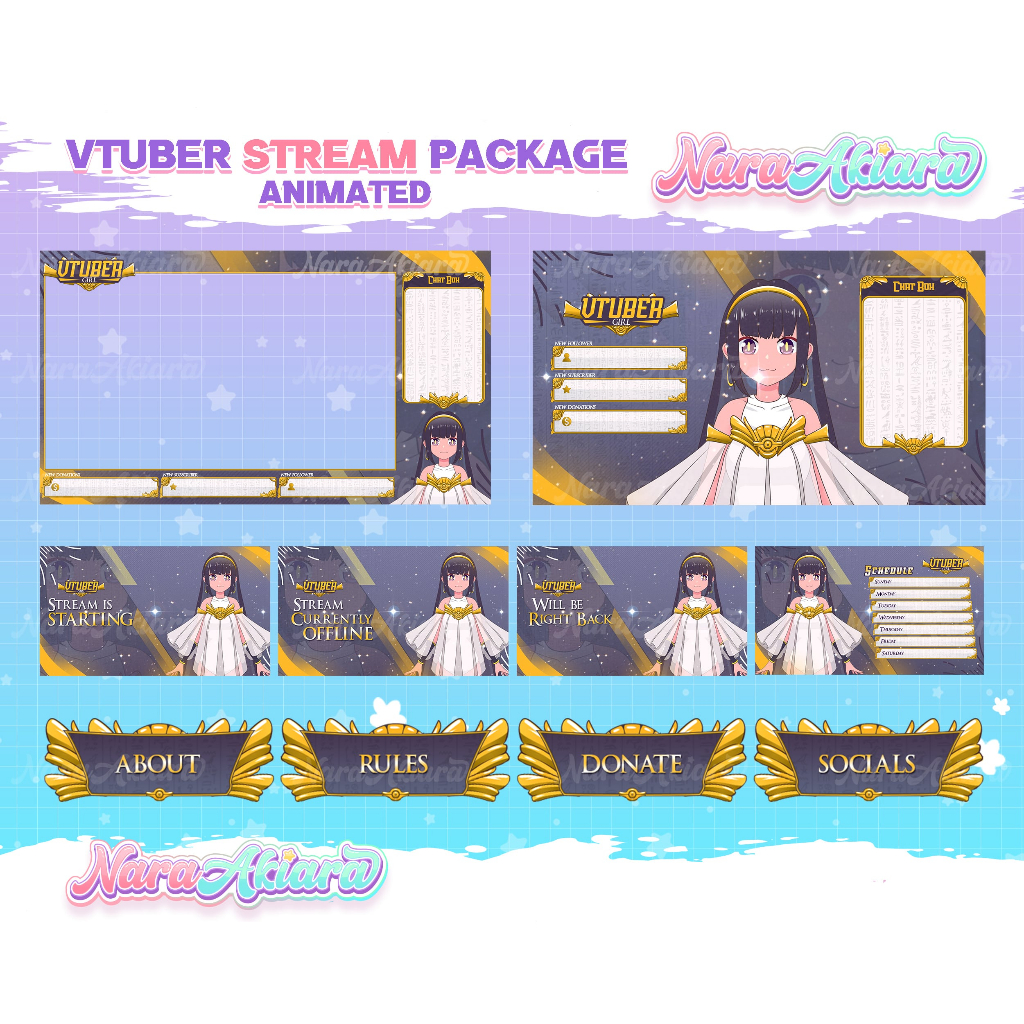 Reach More Audience With Streaming Overlay Package, Ready-To-Use ...