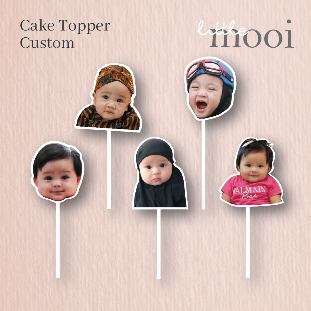 (B) Custom Cake Topper / Custom Photo Cake Topper / Custom Face Cake ...
