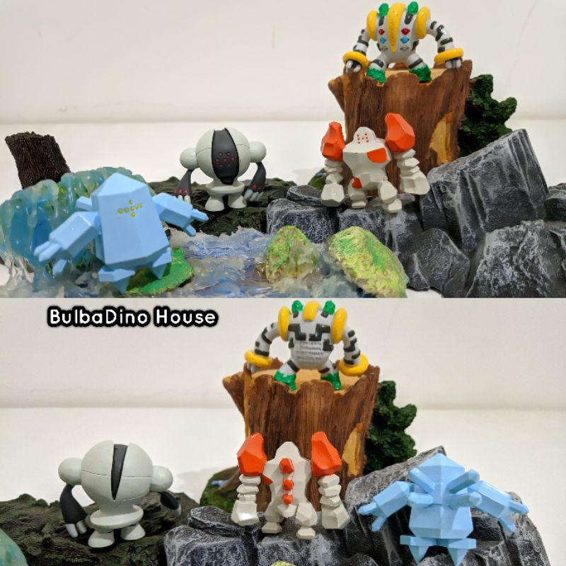 Takara Tomy Moncolle Legendary Pokemon Figure: Regigigas+Regice ...
