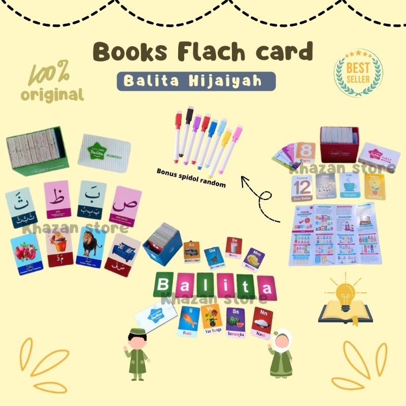 Alphabet toddler Flash cards, HIJAIYAH toddler Flash cards | Shopee ...
