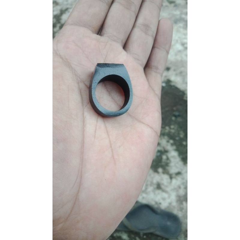 KAYU Motif ring / original kalimantan moringa wood ring / moringa king ...