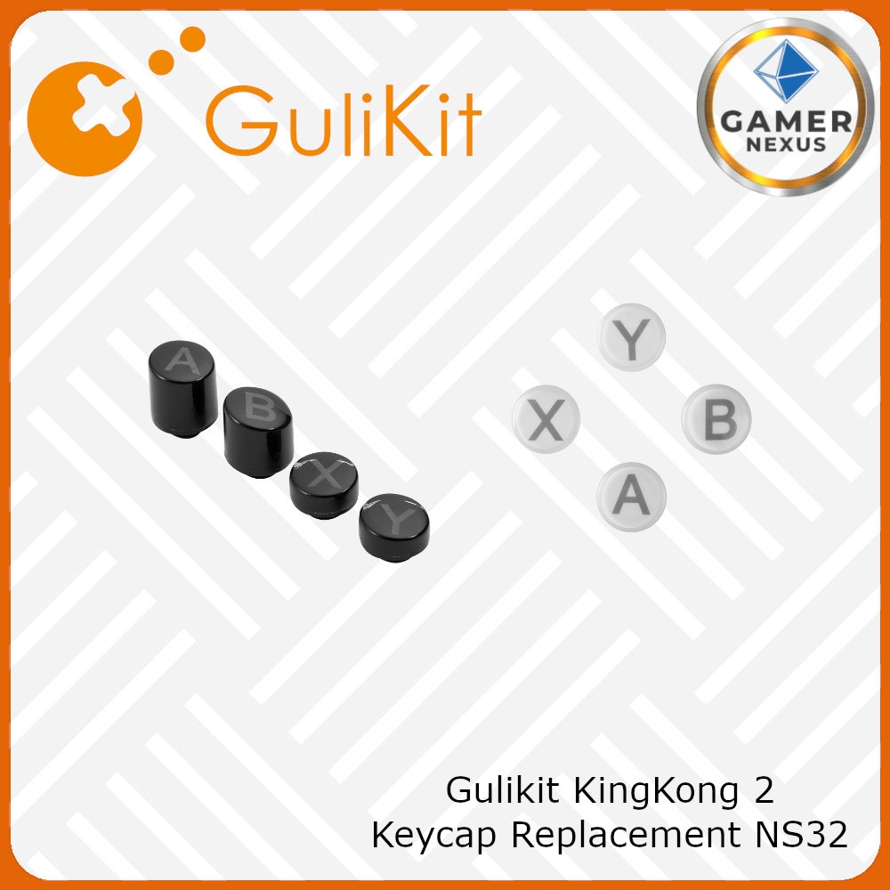 Gulikit KingKong 2 Pro Controller ABXY Keycap Xbox Layout Replacement ...
