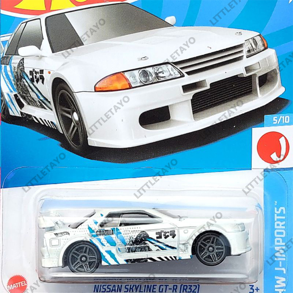 PUTIH Hotwheels NISSAN SKYLINE GT-R R32 (R32) White 2023 GODZILLA - R32 ...