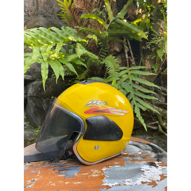 Yamaha mio helmet original old school dmi kiwi vigano retro cakil robot ...