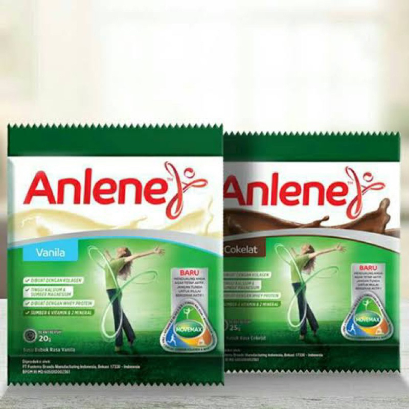 Anlene Milk Chocolate and Vanilla Flavor Saset (Contains 10 pcs ...