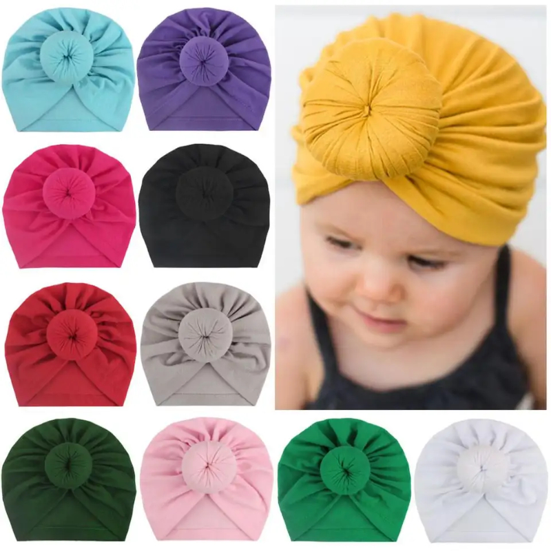 Donut Model baby Turban/Gasyil Turban/girl's hat/baby ciput | Shopee ...