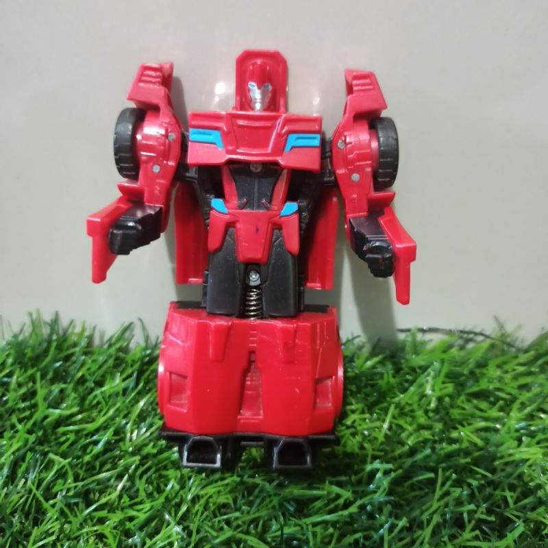 Transformers RID Combiners Force 1 - step Changer Sideswipe | Shopee ...