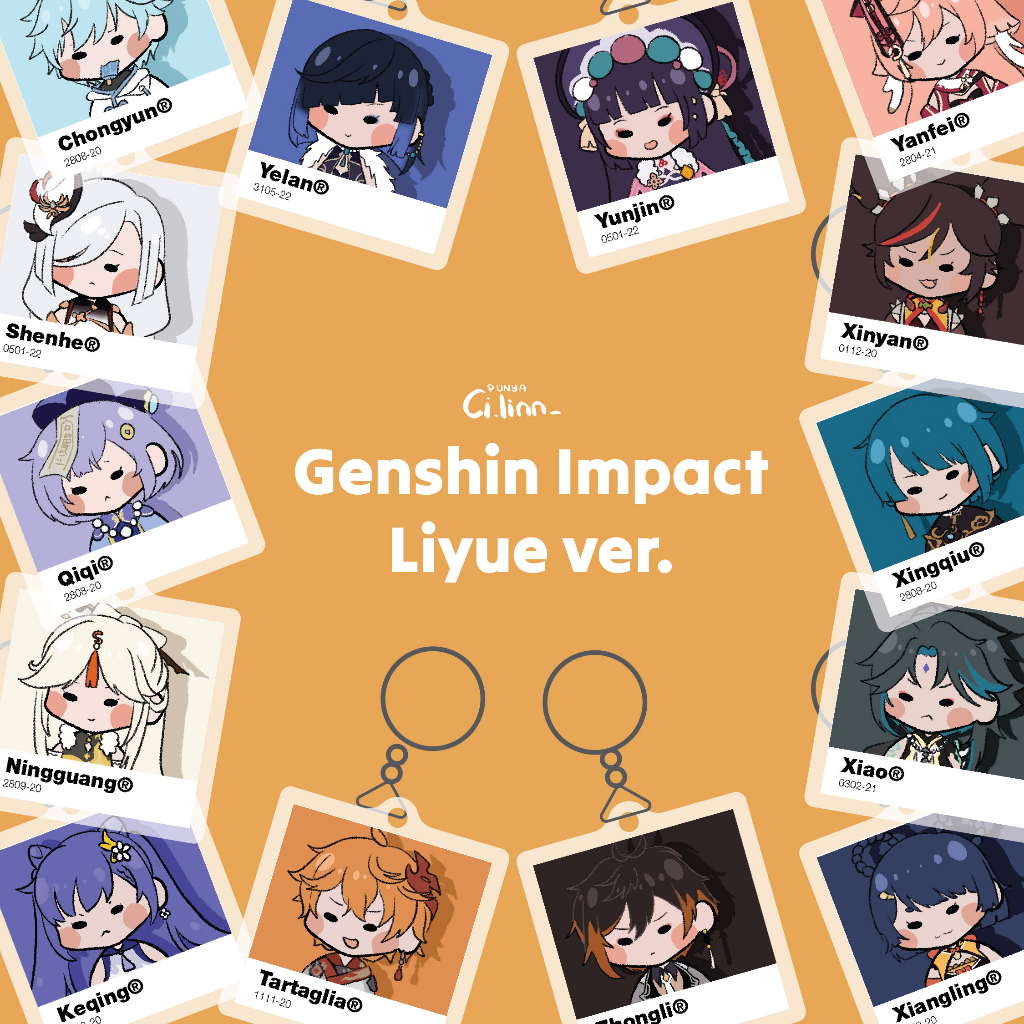 [CILINN] Ganci Goceng Five Thousand Anime Fanart Genshin Impact - Liyue ...