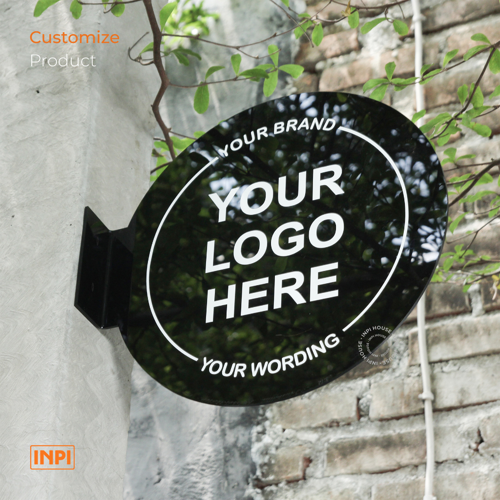 Acrylic signage - custom your own design - customize acrylic sign ...