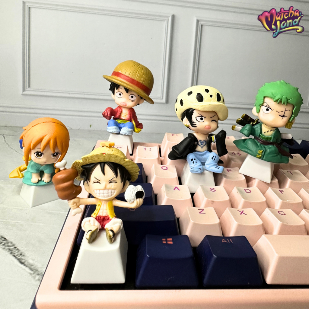 One piece Keycaps Mechanical keyboard, Anime manga one piece artisan ...