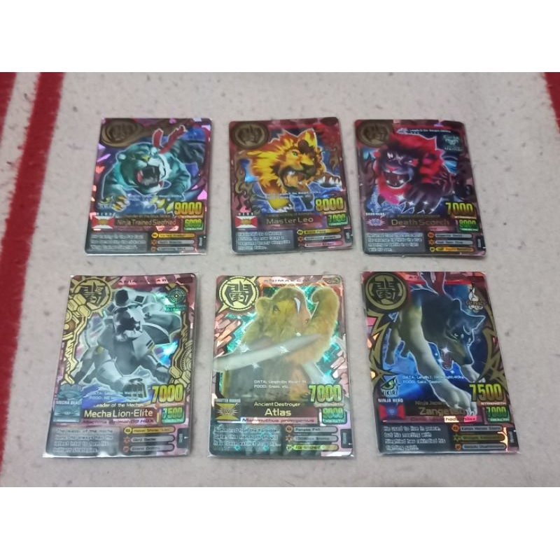 Animal kaiser card package of 2 original cards | Shopee Singapore