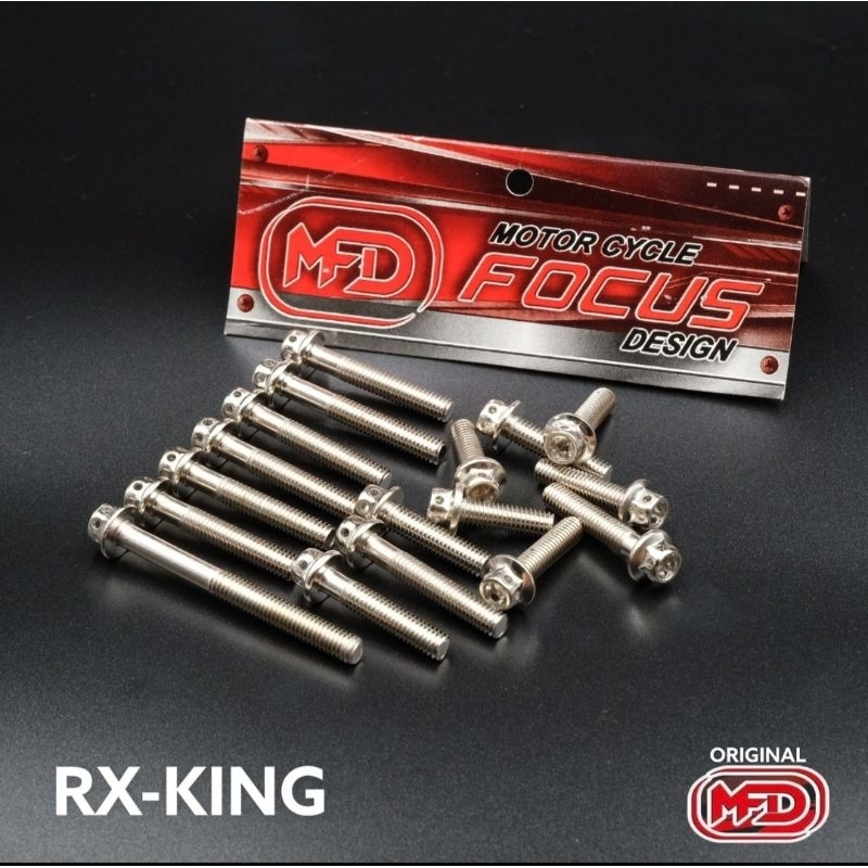 MESIN Probolt Bolt Body kalter Engine Block Left Right Yamaha rxk rxz ...