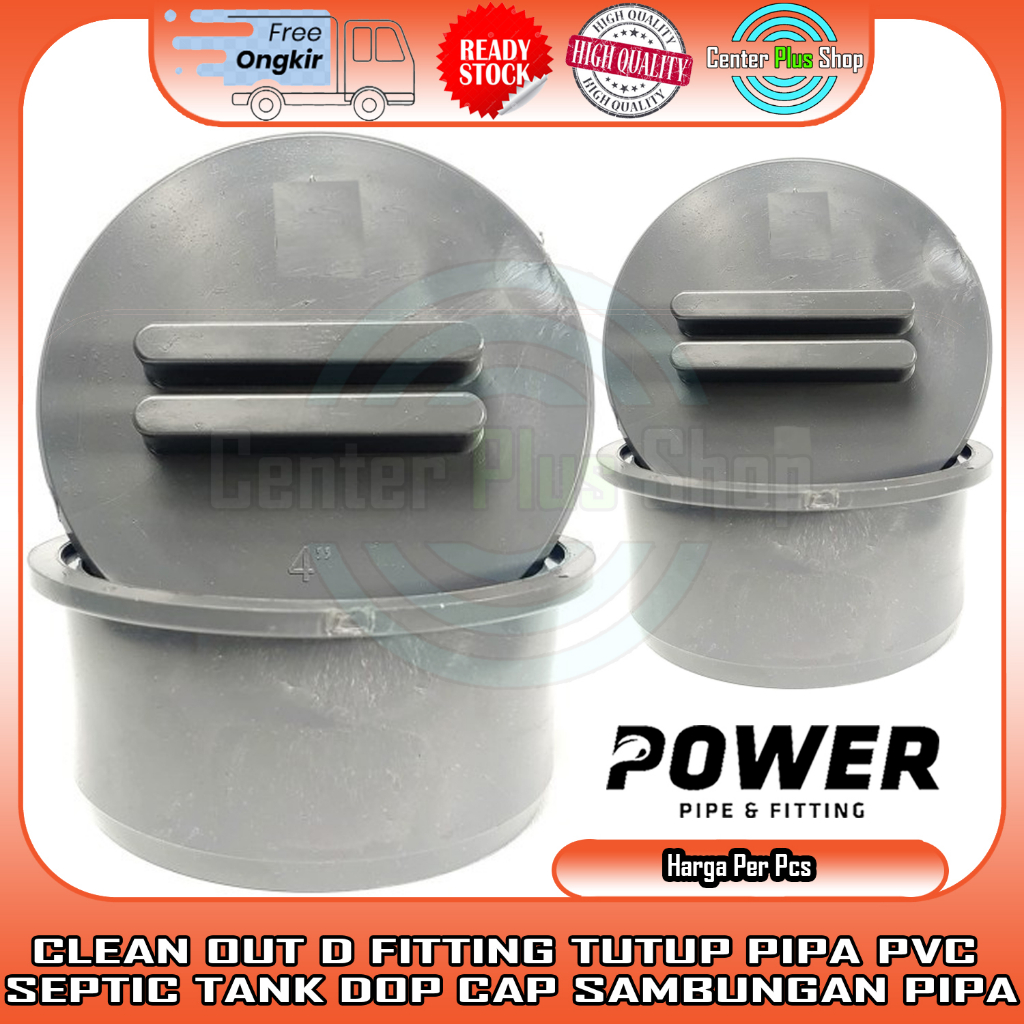 CLEAN OUT 4-IN-1 INCH D PVC PIPE CAP 3 4 IN INCH TANK SEPTIC SEPTIC ...