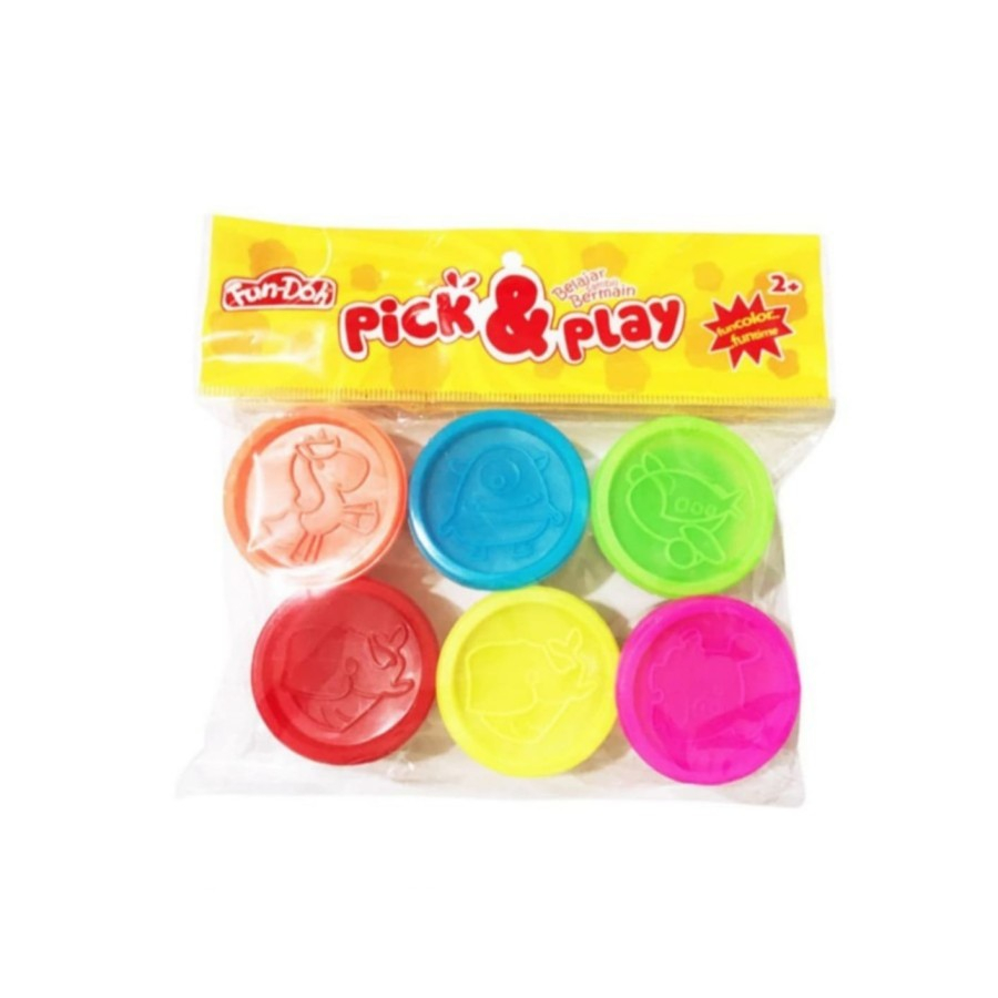 LILIN Fun Doh Pick & Play - FunDoh/PlayDoh Children's Candle Toys 28060 ...