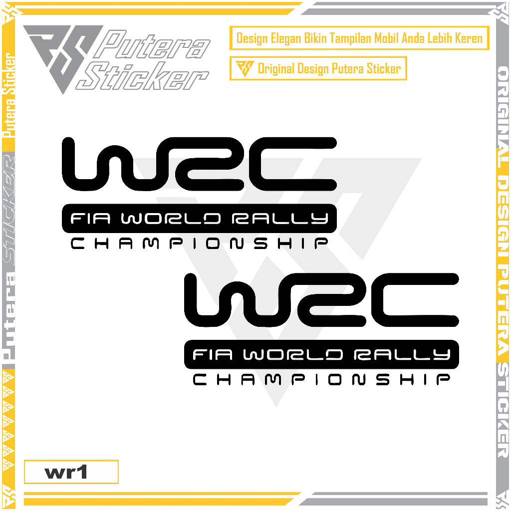 Wrc sparco sticker sticker Car sticker Advertising sticker/sponsor ...