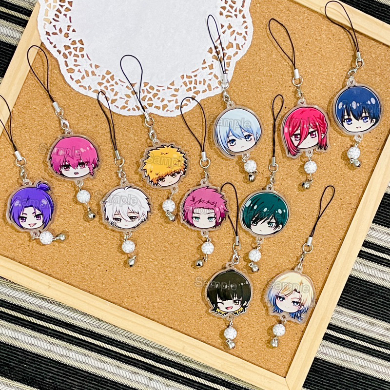 HP GANTUNGAN Blue lock anime cell phone hanger bluelock anime cell ...