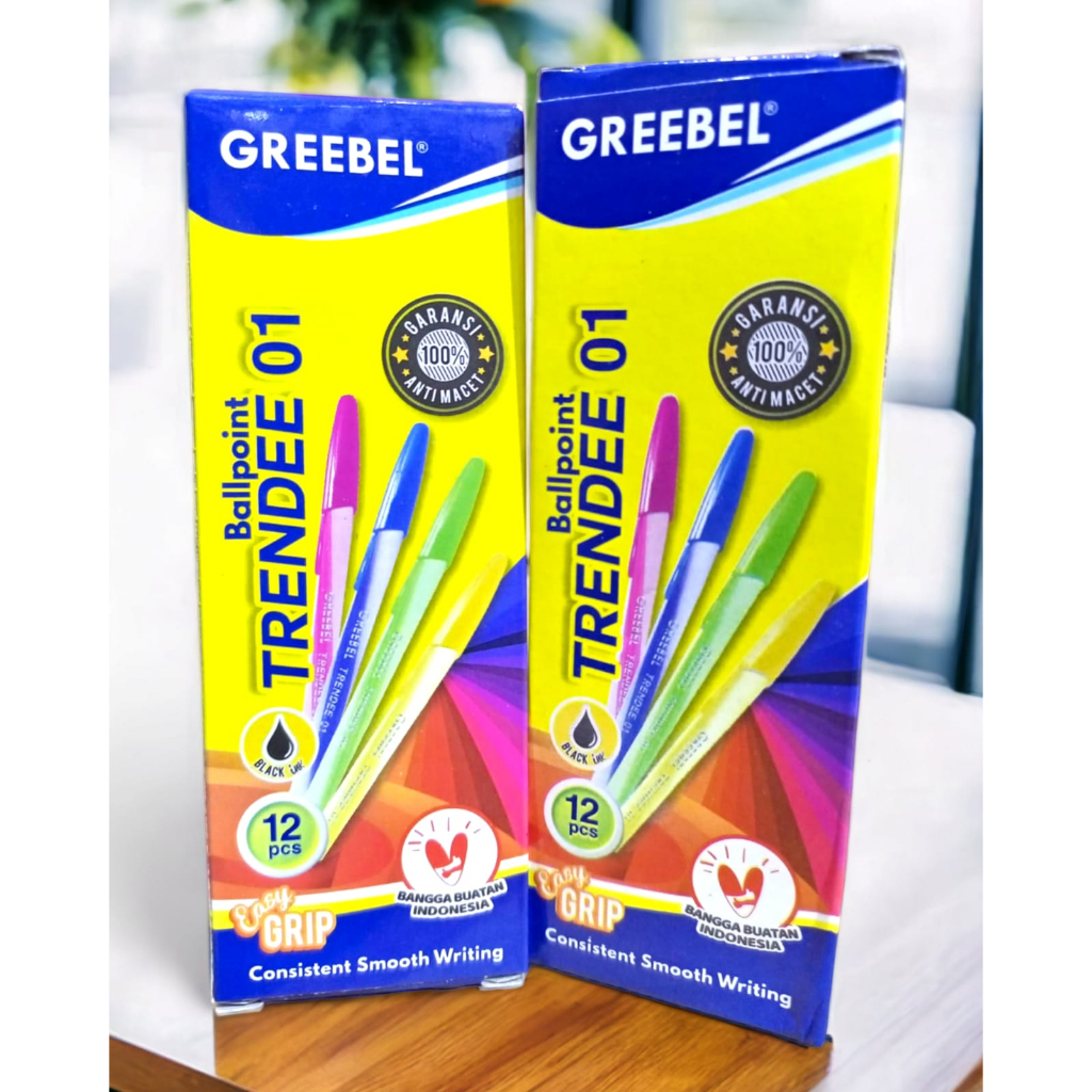 GREEBEL Pen Ballpoint Pen Ballpoint BALLPEN TRENDEE 01 (6 PCS/SET ...