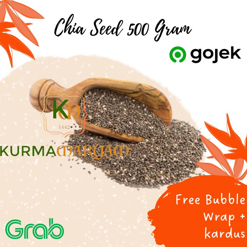 HITAM Organic Chia Seed Mexico 500 Grams || Organic Black Chia Seed ...