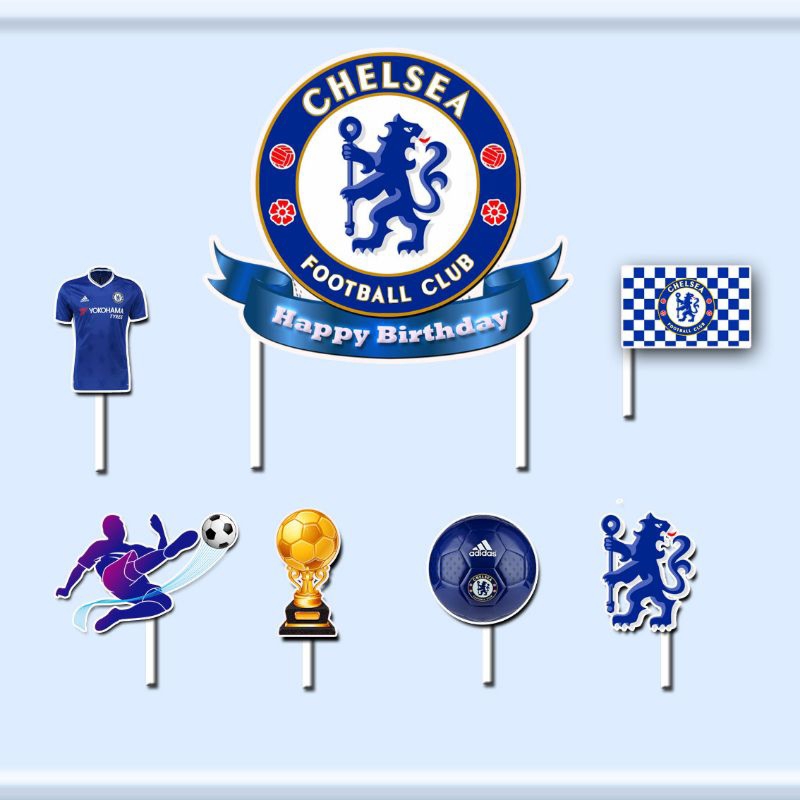 Chelsea cake Topper | Shopee Singapore