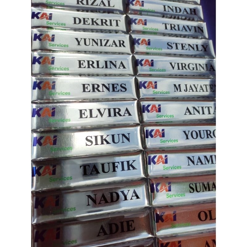 Stainless Name Tag | Chest Nameplate | Resin Name Tag | Name tag ...