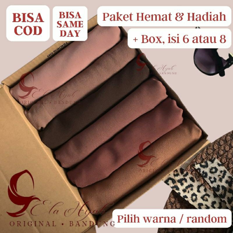 Bella Square SAVE PACKAGE for Quadrilateral Hijab (CAN GOSEND SAME DAY ...