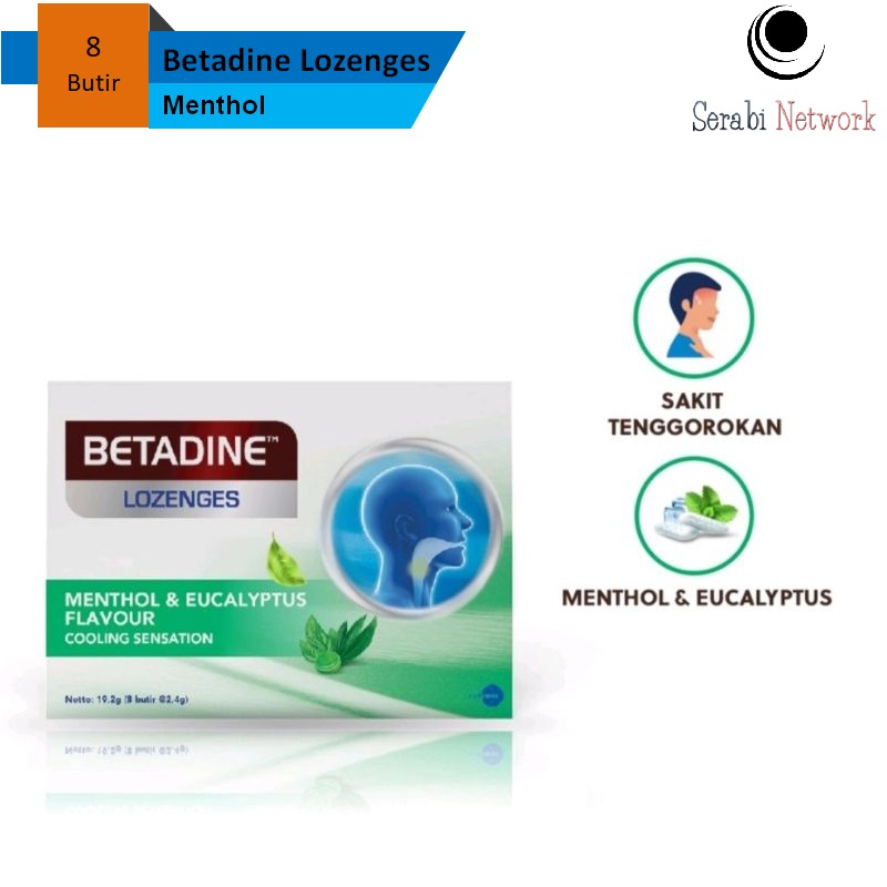Betadine Lozenges - 8-pack Of Throat Lozenges Candy | Shopee Singapore