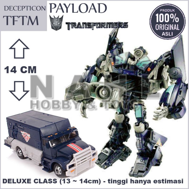 Robot Transformers TFTM Decepticon Payload - Deluxe Class - Ori Takara ...