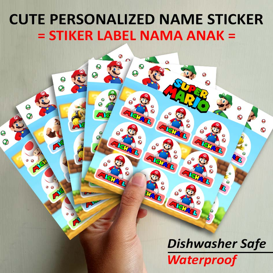 Name Sticker | Name TAG Sticker | Name LABEL Sticker | Custom Stickers ...