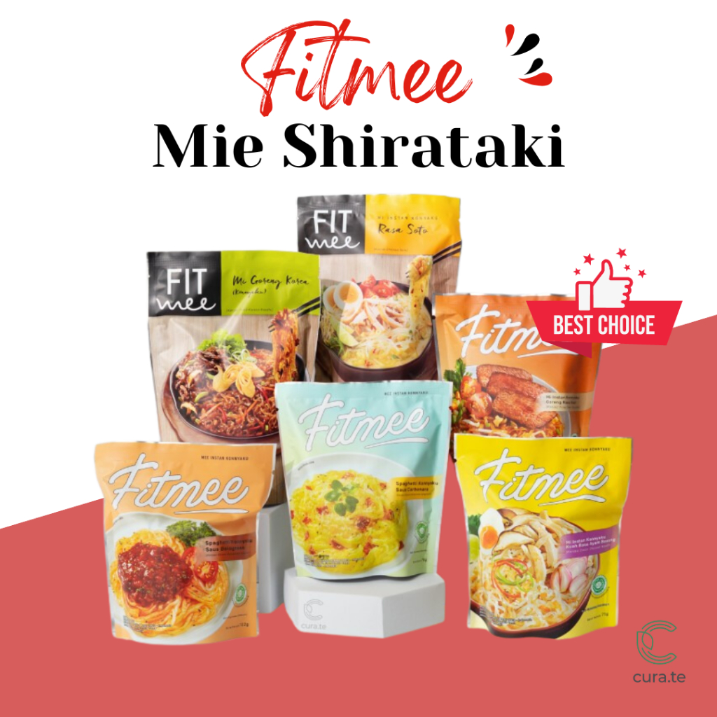 Fitmee SHIRATAKI NOODLE NOODLES ALL VARIANTS HALAL | Shirataki NOODLE ...