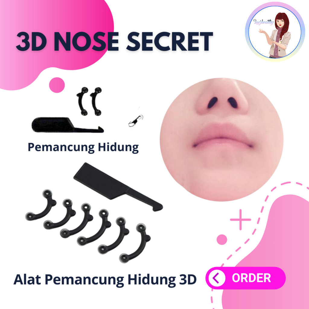3D Nose Secret / Instant Nose Picker Without Surgery & Comfort No ...