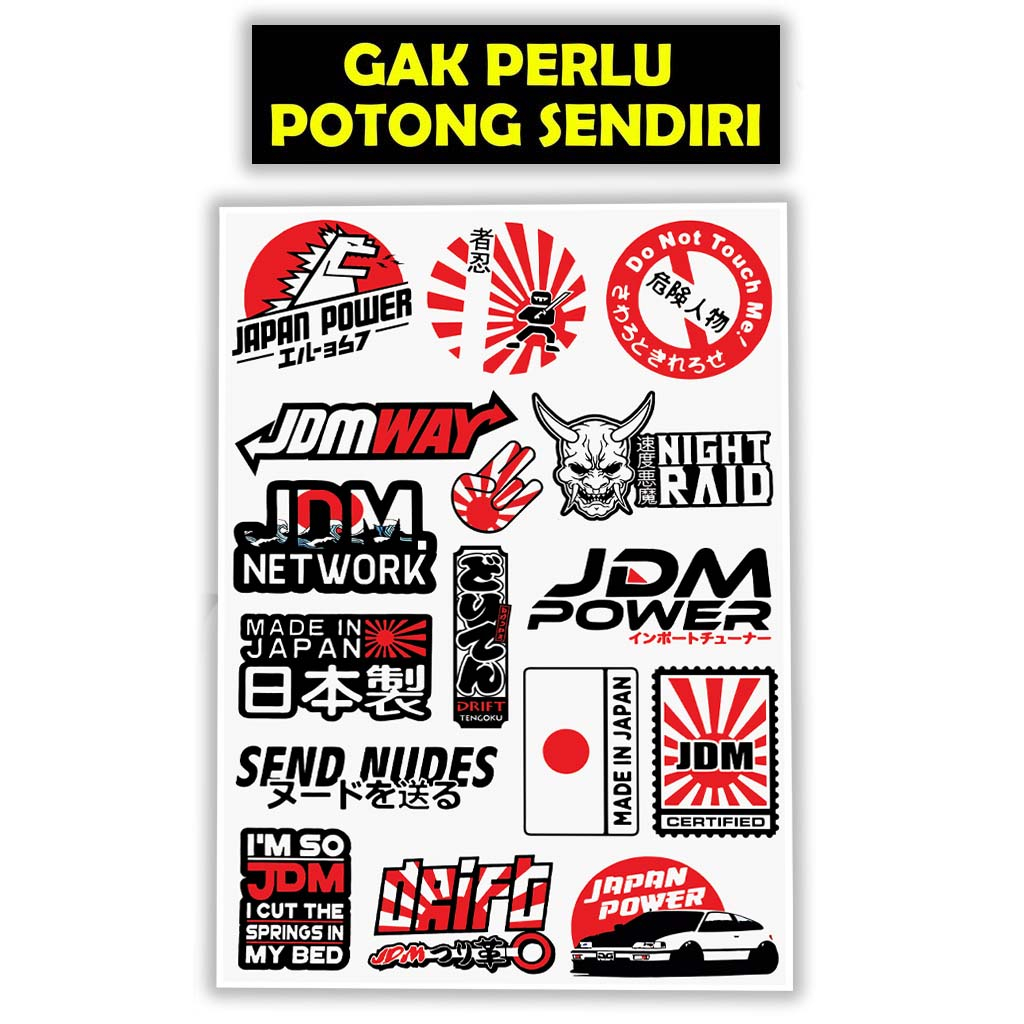 Car Stickers, JDM Stickers, JDM Stickers, JDM Car Stickers, Japanese ...