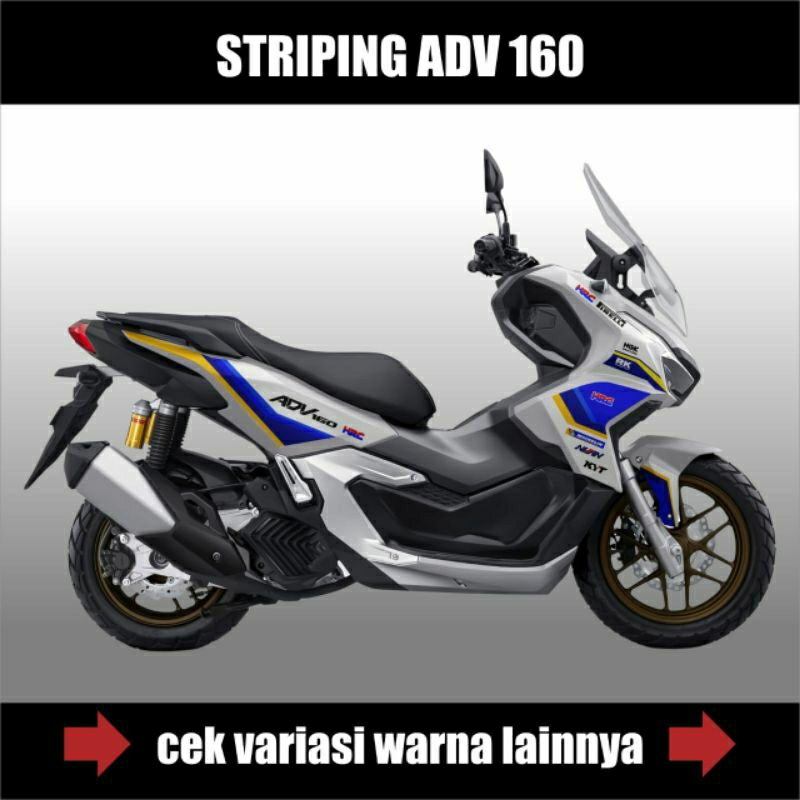 Striping Honda Adv 160 New Livery Hrc Racing/New Adv 160 Motorcycle ...