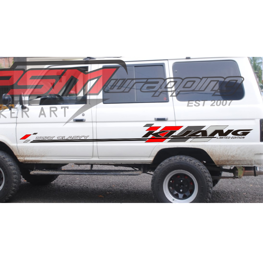 KIJANG SUPER body sticker list, GRAND CAPSULES | Shopee Singapore
