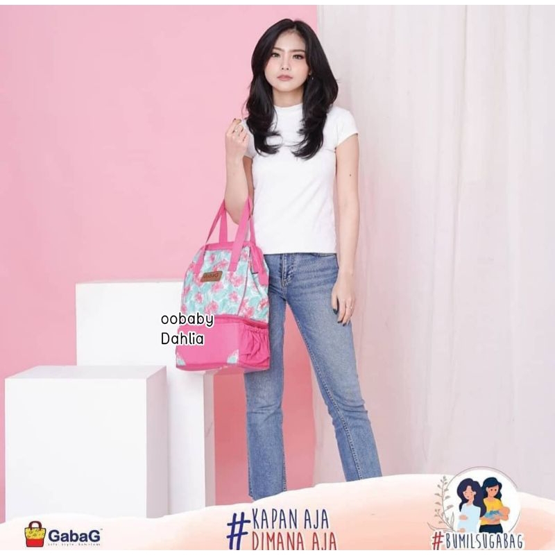 GabaG Dahlia pink - Sentani orange batik (2 gel) | Shopee Singapore