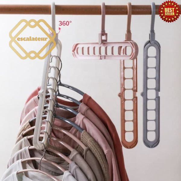 GANTUNGAN Ramadhan escalateur MAGIC HANGER FOLDABLE 9 IN 1 ...