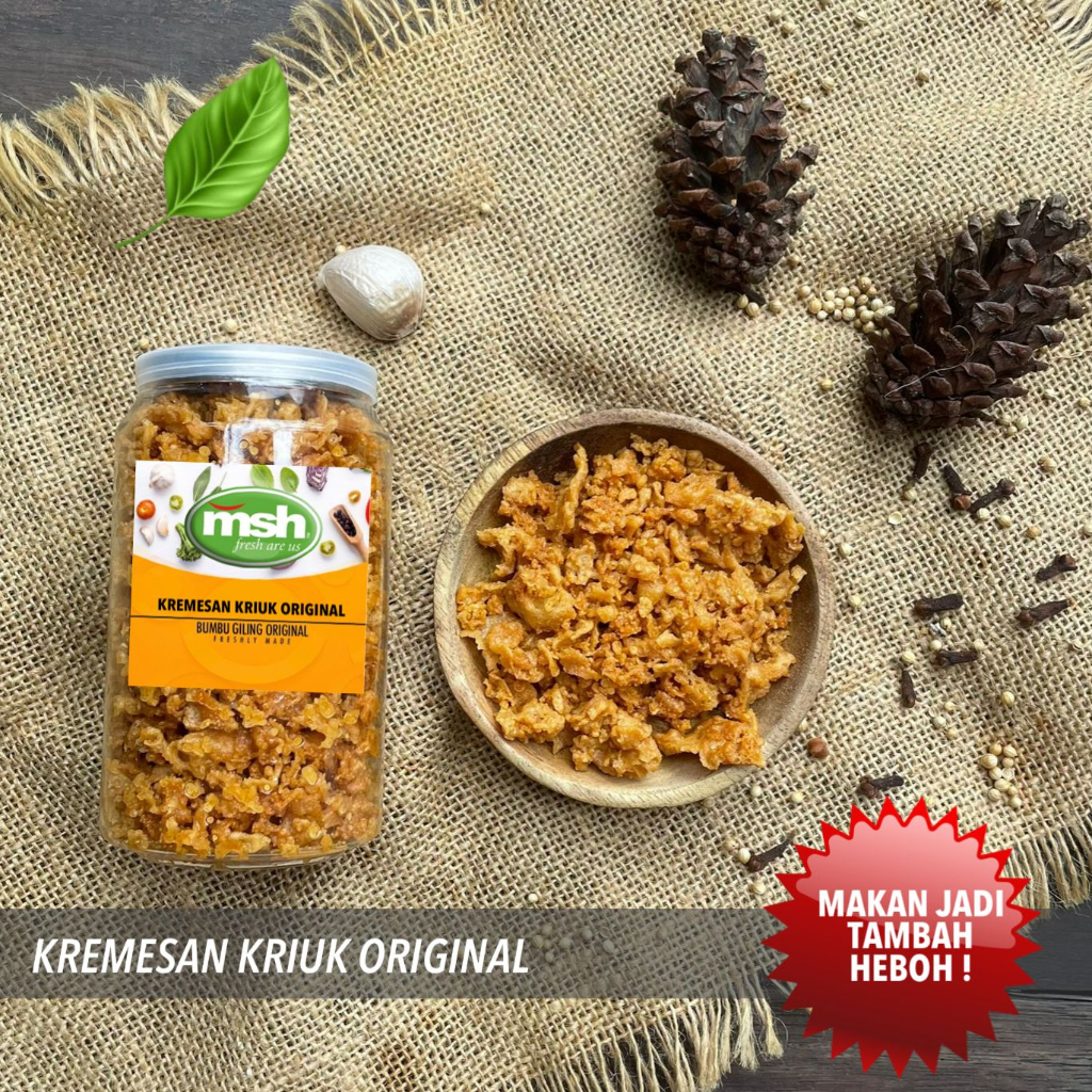 Msh Kremesan Kriuk Original 120g | Shopee Singapore