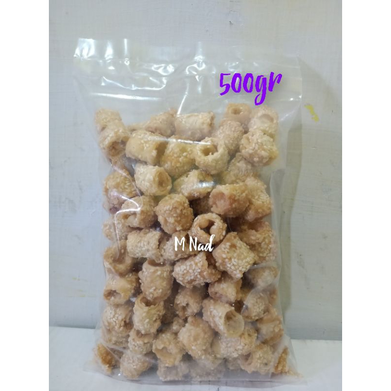 Ampyang Kulpi 500gr, Sweet Kulpi, Sweet Sesame Spring Roll Skin ...