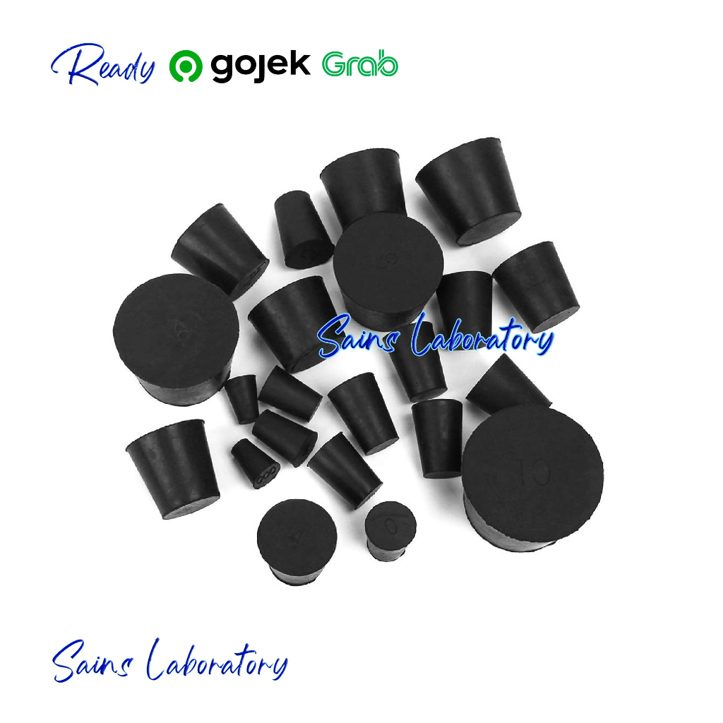Erlenmeyer Rubber Stopper 1000 ml No. 9 Without Holes Solid Rubber ...