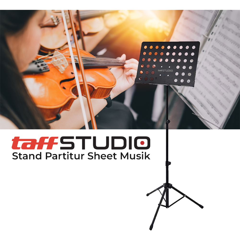 [ORI 100%] TaffSTUDIO Stand Partiture Sheet Music/Note Book Stand/Music ...