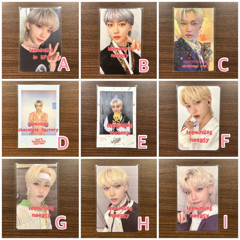 Felix Yongbok STRAY KIDS SKZ In Life Evel NoEasy Chocolate Factory ...