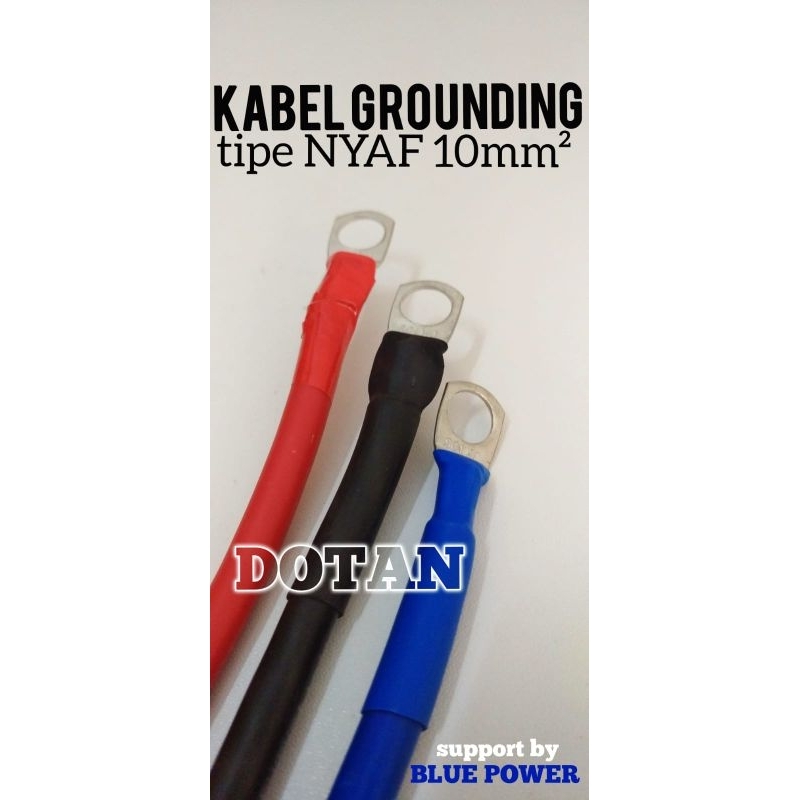 Nyaf 10mm Car GROUND GROUNDING Cable Complete With Copper SKUN | Shopee ...