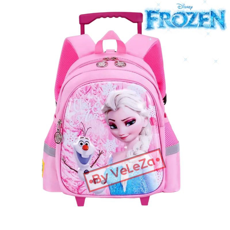 Trolley Backpack For Girls Early Childhood Kindergarten Frozen Elsa ...