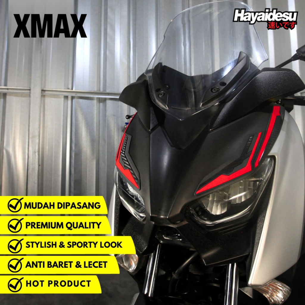 Hayaidesu XMAX OLD Upper Front Body Protector Cover | Shopee Singapore